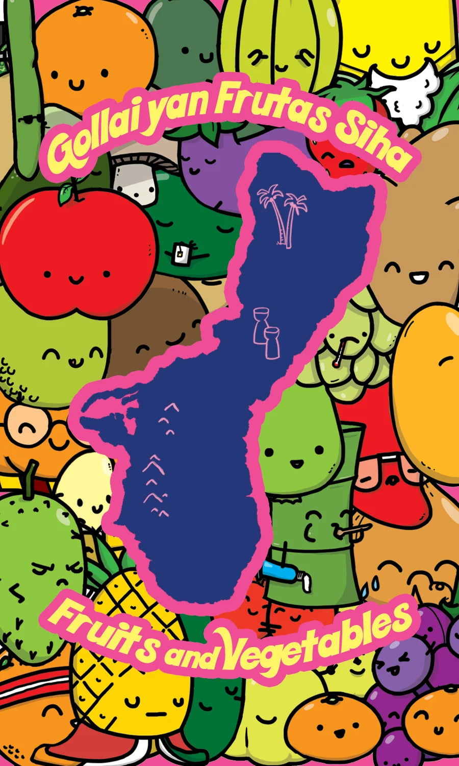 Gollai yan Frutas Siha: Fruit Glash Cards | Native Books