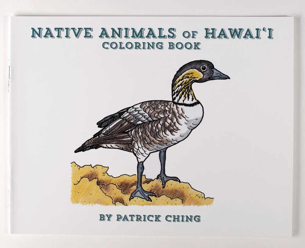 hawaii animal coloring pages
