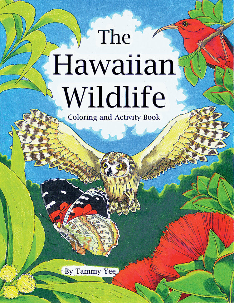 hawaii animals wildlife coloring pages